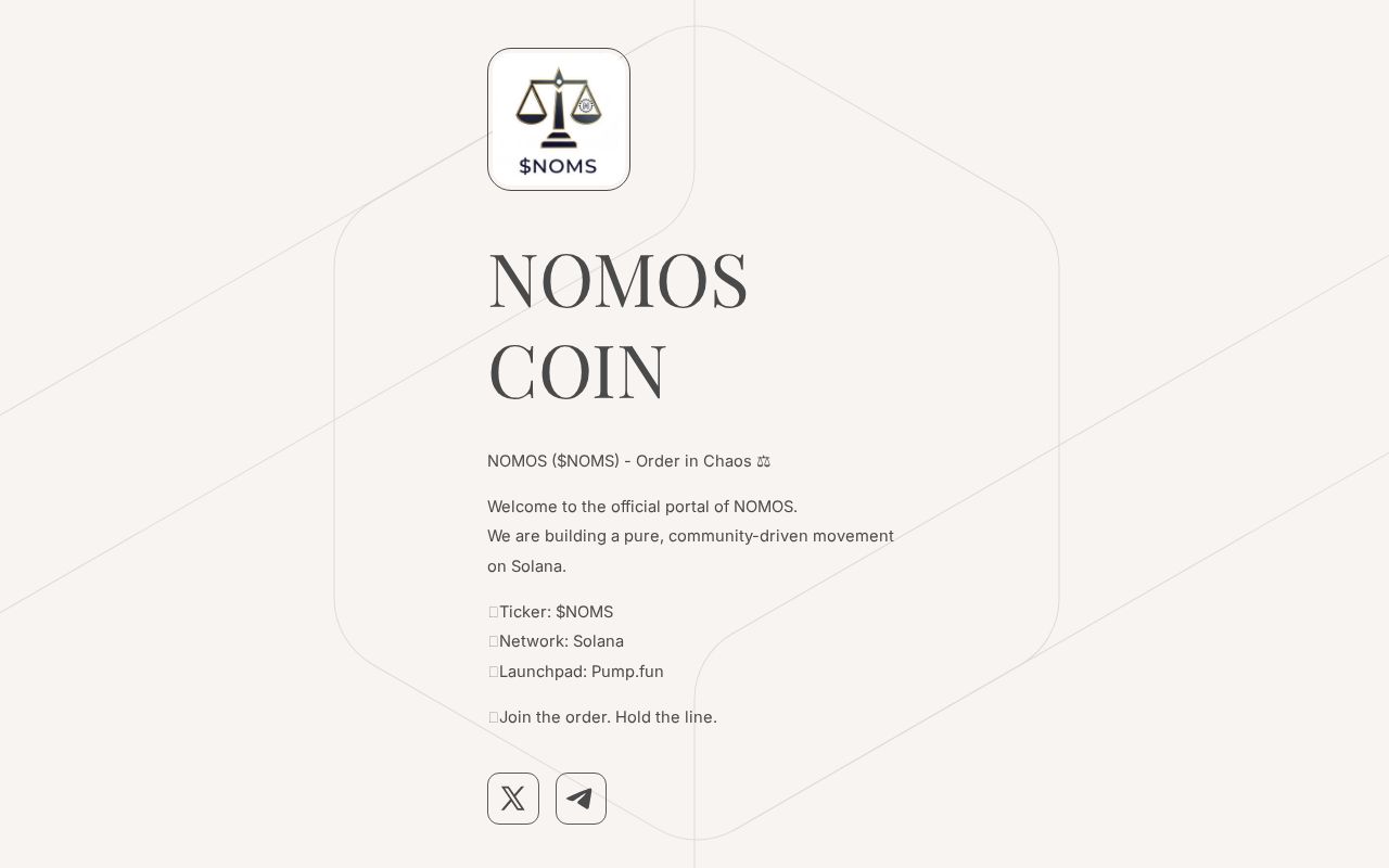Nomos coin